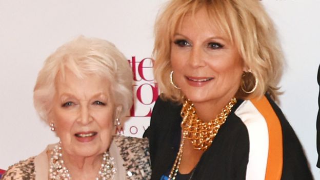 June Whitfield: Absolutely Fabulous cast attend beloved co-star's ...
