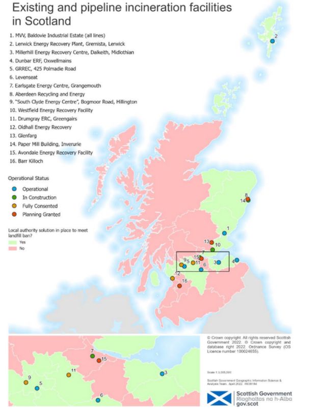 Call to cap number of waste-to-energy incinerators in Scotland - BBC News