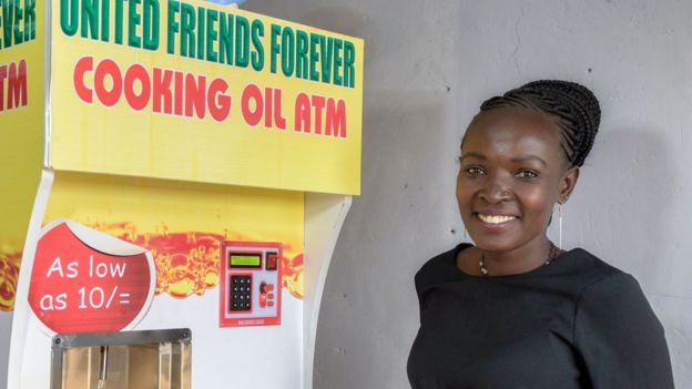 How vending machines are making life better for Kenyans - BBC News