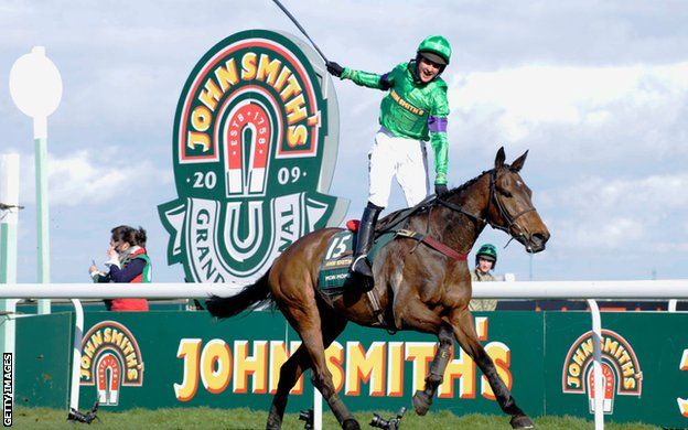 Liam Treadwell: Grand National-winning jockey dies aged 34 - BBC Sport