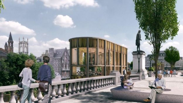 Union Terrace Gardens plan approved after site visit - BBC News