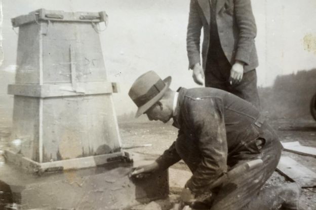 The trig pillars that helped map Great Britain - BBC News