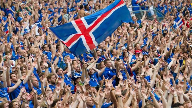 Euro 2016: Iceland fans win Fifa nomination for chant - BBC News