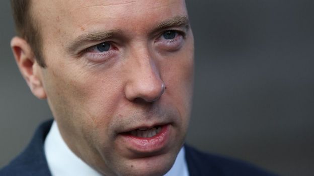 Matt Hancock: Leaked messages suggest plan to frighten public - BBC News