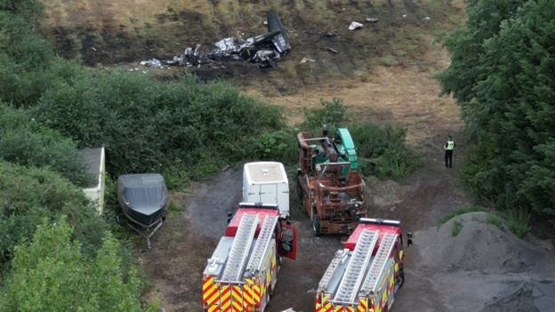 Bagby Airfield: Man dies after plane crashes near Yorkshire airstrip ...