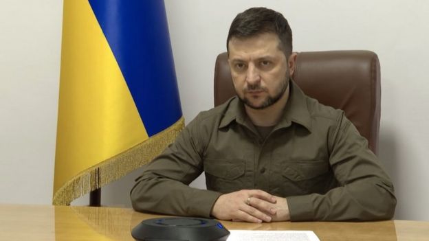 Ukraine has retaken 1,000 square kilometres in a week - Zelensky - BBC News