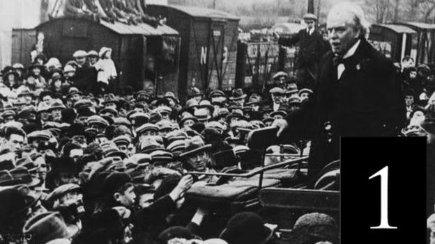 Lloyd George mewn rhifau - BBC Cymru Fyw