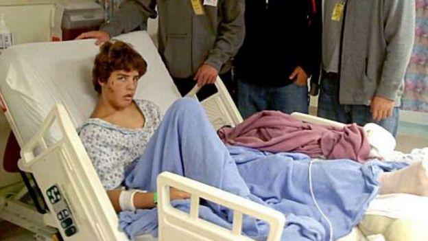 The boy who survived a plane crash in Alaska - BBC News