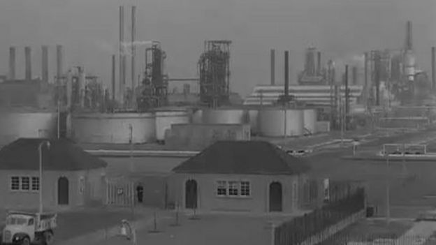 Grangemouth: 100 years in the oil industry - BBC News