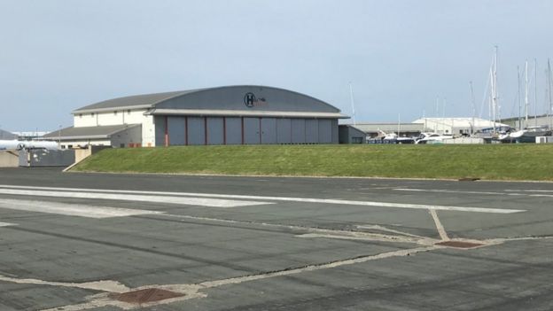 Portland heliport expansion given go-ahead - BBC News