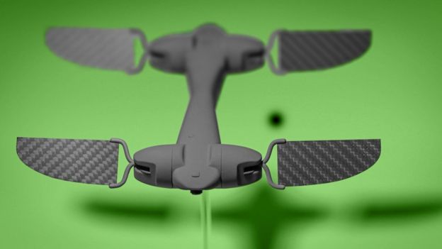 The stealthy little drones that fly like insects - BBC News