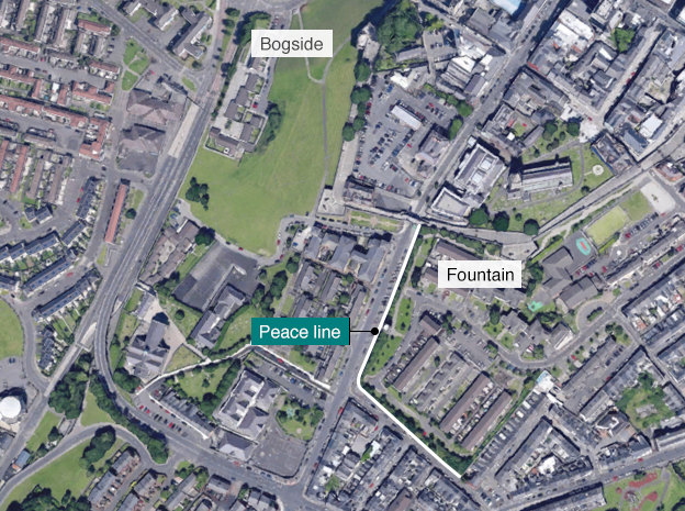 Bogside trouble: Three injured after 26 petrol bombs thrown - BBC News