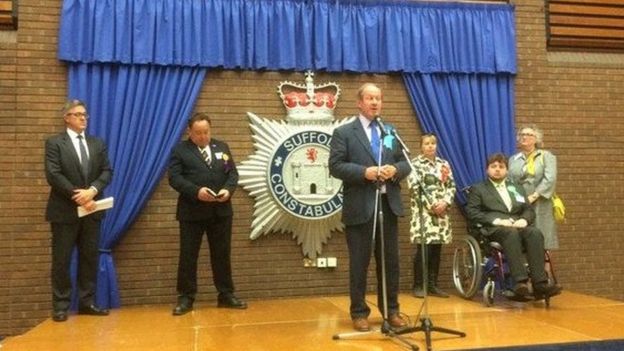 Conservative Tim Passmore elected as Suffolk's PCC - BBC News