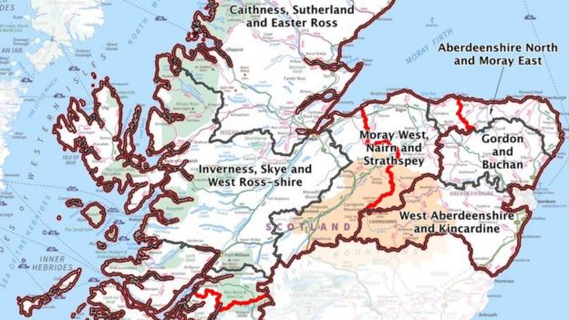 How might Scotland's electoral map be changing? - BBC News