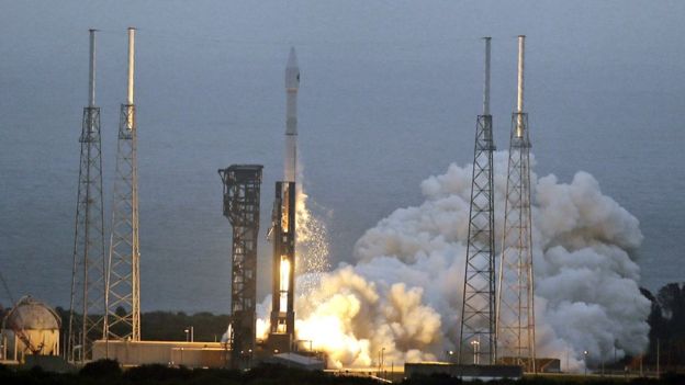 Rocket carries US supplies to International Space Station - BBC News