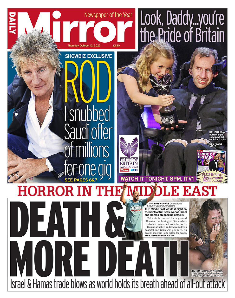 'Royals condemn Hamas' and 'prisons are full' - BBC News