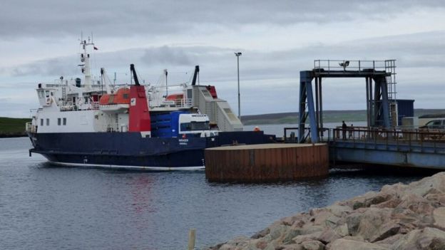 Three inquiries into Westray ferry grounding under way - BBC News