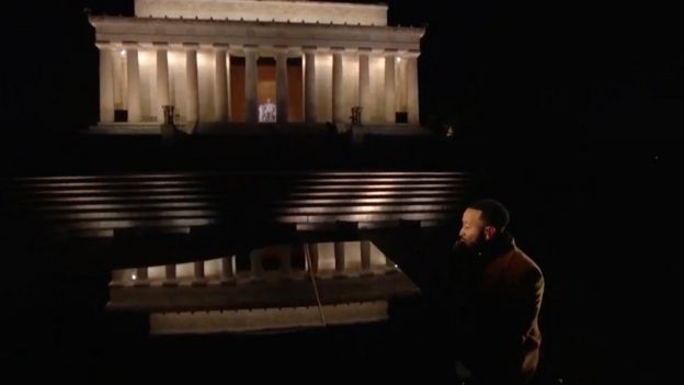 Tom Hanks hosts star-studded concert for Joe Biden's inauguration - BBC ...