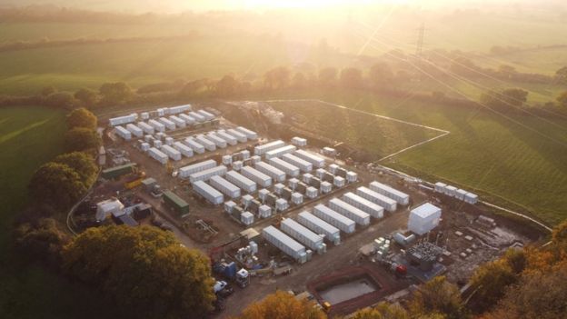 BESS: The charged debate over battery energy storage systems - BBC News