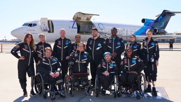 'It was magical' - meet the first disabled crew to fly in zero-gravity ...