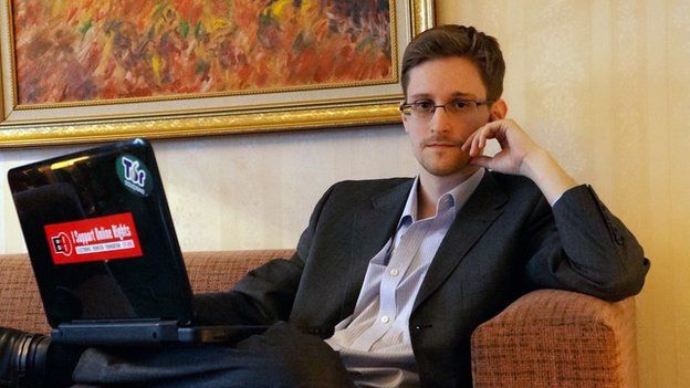 Edward Snowden: Russia probably behind NSA leak - BBC News