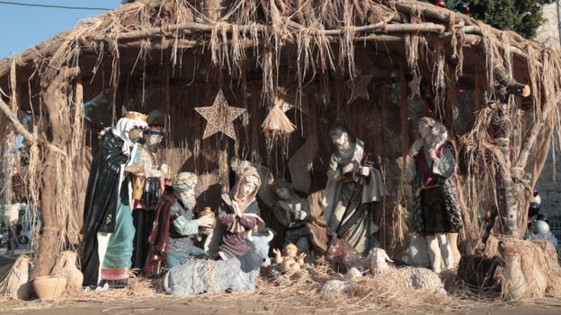 Christmas in Bethlehem: Hopes and fears for the future - BBC News