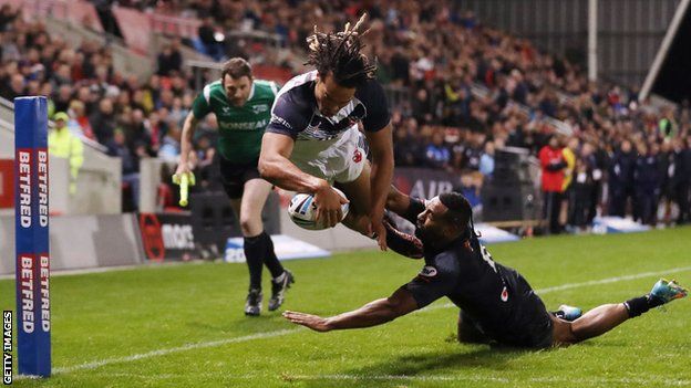 England 50-0 Fiji: Dominic Young stars on debut in Rugby League World ...