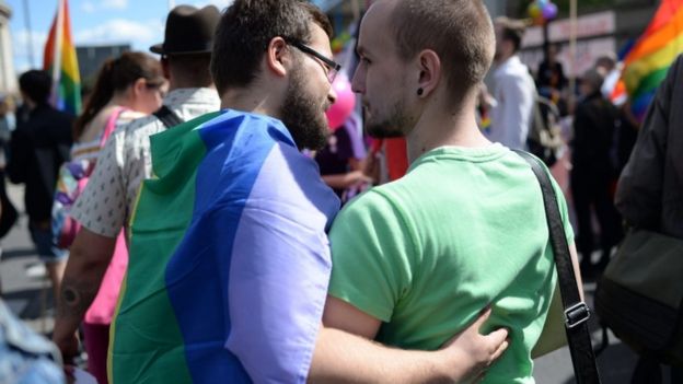 In pictures: LGBT parades across Europe - BBC News
