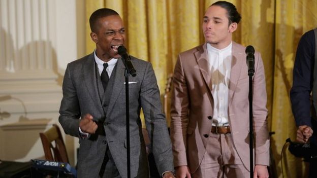 Hamilton musical under fire over controversial casting call - BBC News