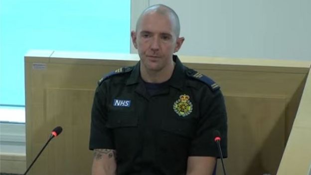 Manchester Arena Inquiry: Paramedic tells of bomb scene - BBC News