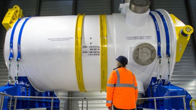 First Hinkley Point C nuclear reactor ready for delivery - BBC News