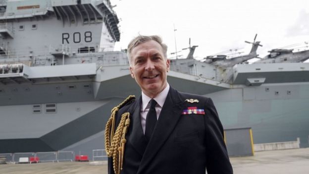 PM chooses navy head as new British armed forces chief - BBC News