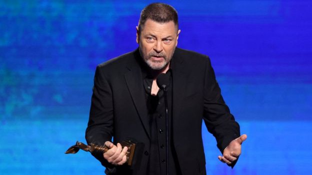 The Last of Us star Nick Offerman condemns homophobic hate from viewers ...