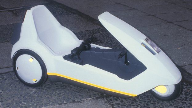 Sinclair C5 built in Merthyr in 1984 'was ahead of its time' - BBC News