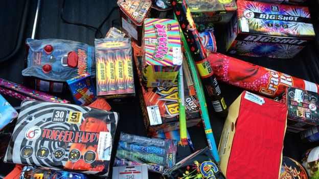 Firework packaging should show graphic injuries, doctors say - BBC News