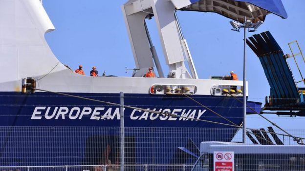 P&O Ferries: European Causeway ferry faces Larne inspection after power ...