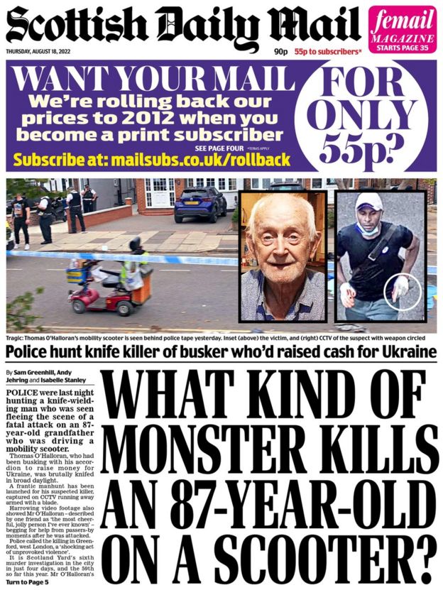 Scotland's papers: Interest rate hike and ScotRail staff balloted - BBC ...