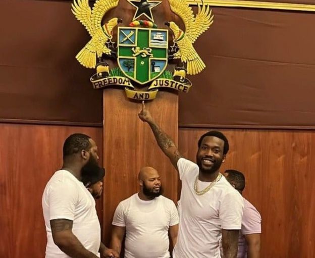 Meek Mill apologises for filming a video in Ghana's presidential palace ...