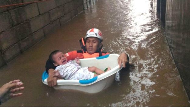 Jakarta, the fastest-sinking city in the world - BBC News