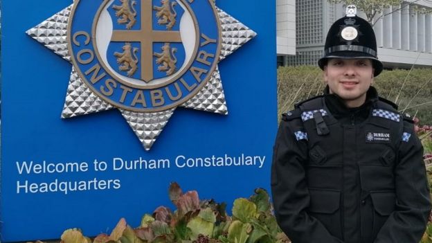 Durham Police PC role for man who joined the force at 12 - BBC News