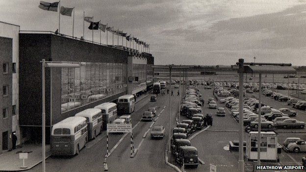 London Heathrow Airport bids farewell to Terminal 1 - BBC News