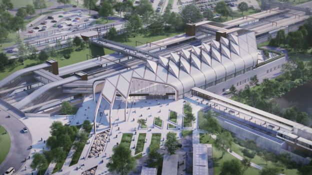 HS2: Construction of interchange 'to create 1,000 jobs' - BBC News