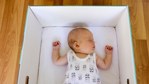 Give new mums baby boxes to reduce co-sleeping risks, midwives say ...