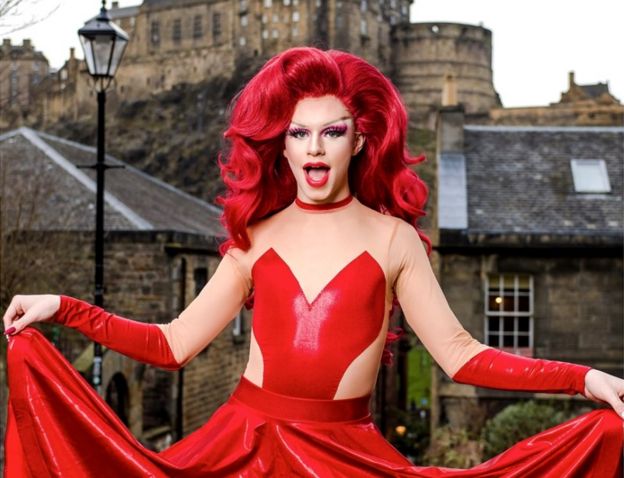 Cherry West: From schoolboy Sam to drag teen - BBC News