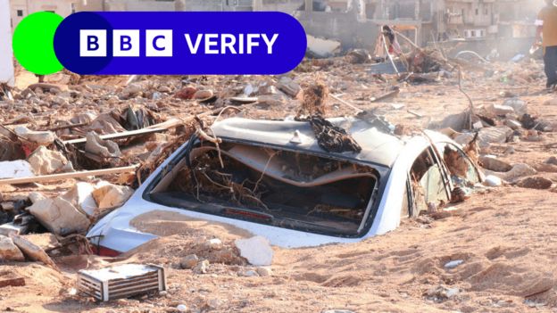 Libya flood: Satellite images and aerial photographs show destruction ...