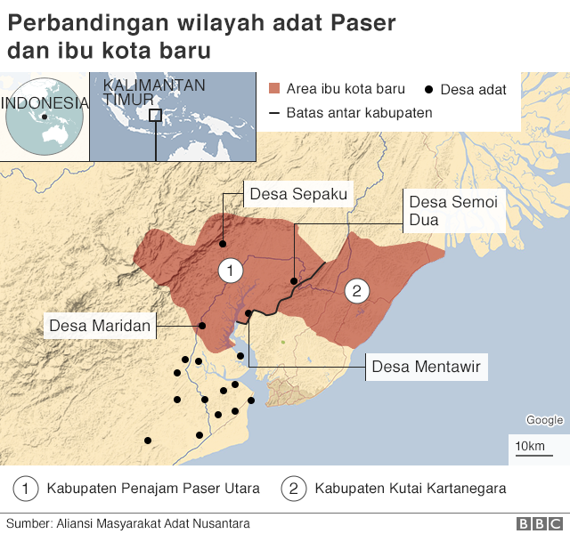 Peta Ibu Kota Baru Indonesia - IMAGESEE Peta Ibu Kota Baru Indonesia - IMAGESEE