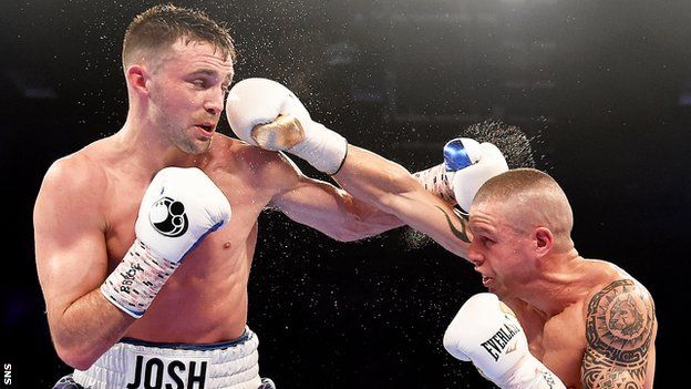 Josh Taylor 'kept calm' to beat Warren Joubert in Commonwealth title ...