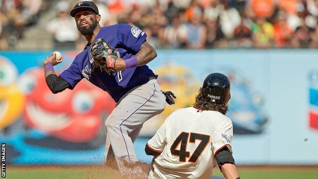 Jose Reyes: Baseball star suspended amid domestic violence case - BBC Sport