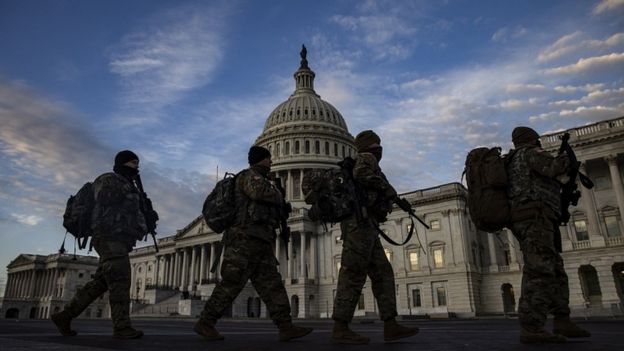 US issues 'heightened threat' alert after transition - BBC News