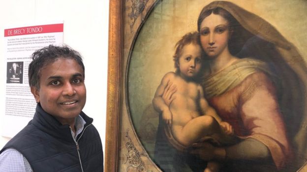 Lost Raphael masterpiece goes on show in Bradford in UK first - BBC News
